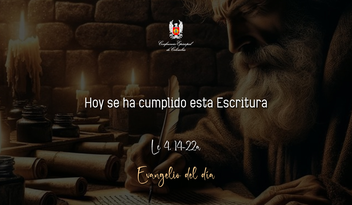 08 de Enero | Lectura del Santo Evangelio según San Lucas Lc 4, 14-22a ...